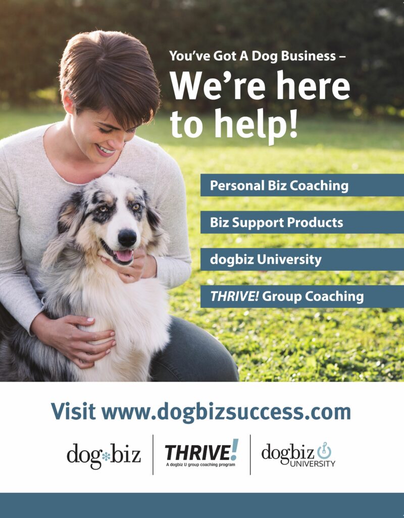Dog Biz Ad - Pet Professional Guild